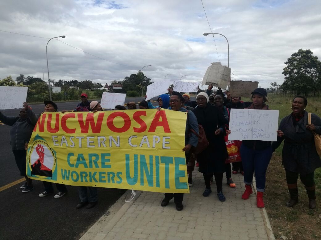Careworkers march for better working conditions – Elitsha