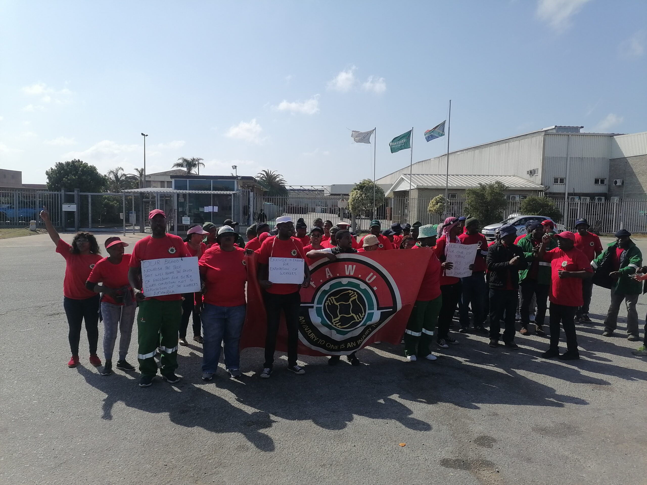 Heineken workers on an indefinite strike in Gqeberha – Elitsha